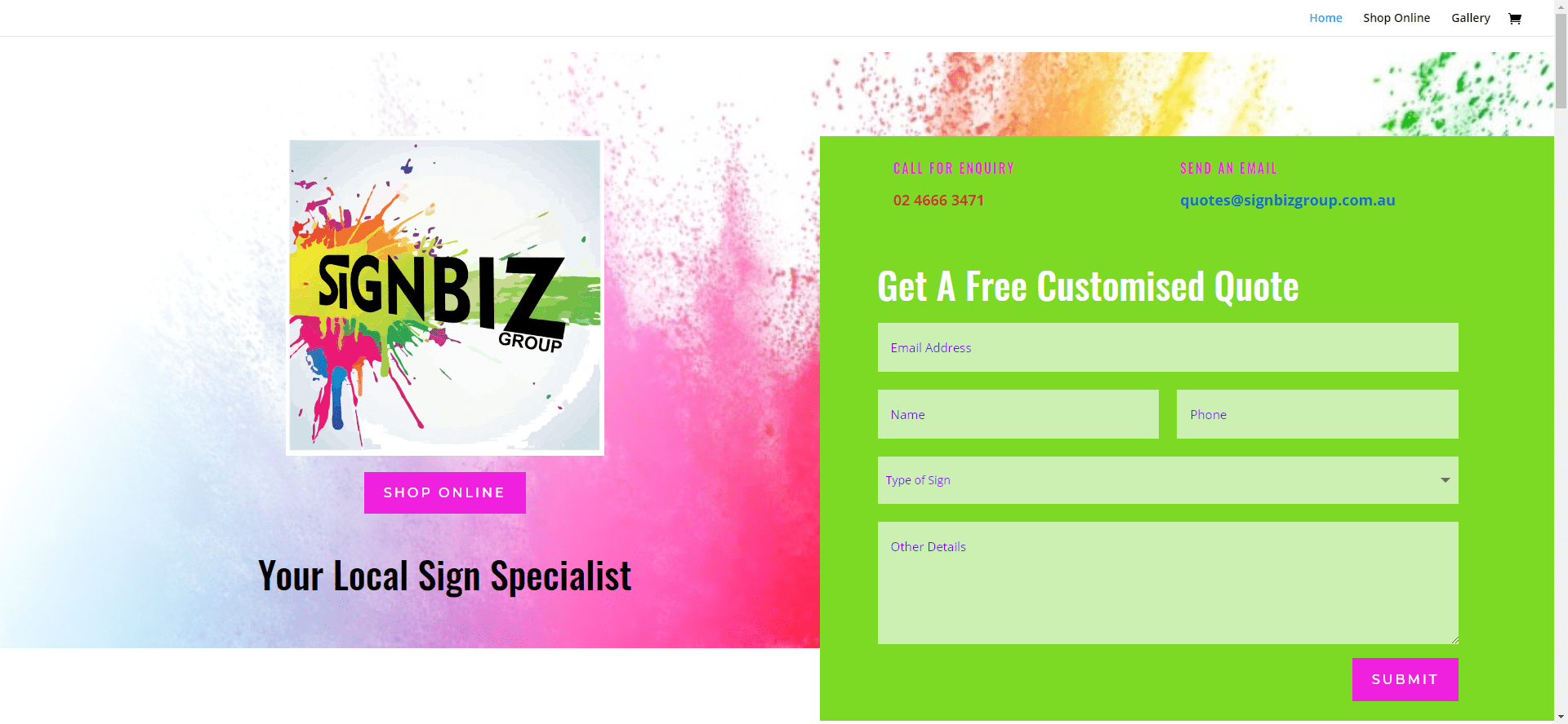 Our work | Online Optimisation